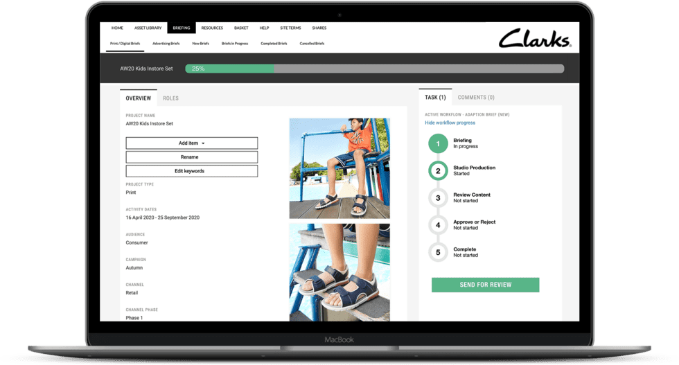 Case Study: Clarks | Storyteq